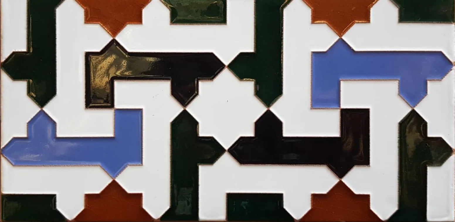 Spanish Azulejo: Granada Tile – Alhambra Tiles